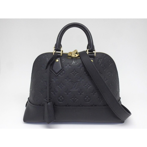 Louis Vuitton | Bags | Louis Vuitton Monogram Empreinte Black Neo Alma ...